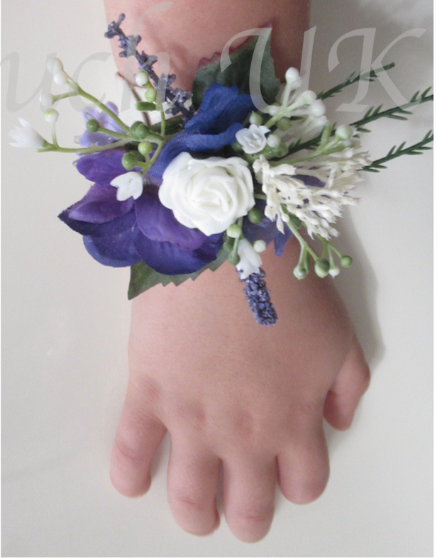 Wrist Corsages For Flower Girls | Wrist Corsage for Little Bridesmaids ...