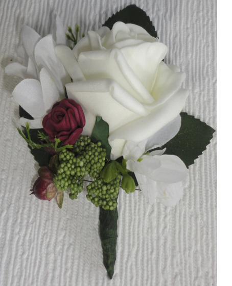 Artificial Buttonholes | Silk Buttonholes For Weddings | The Floral ...