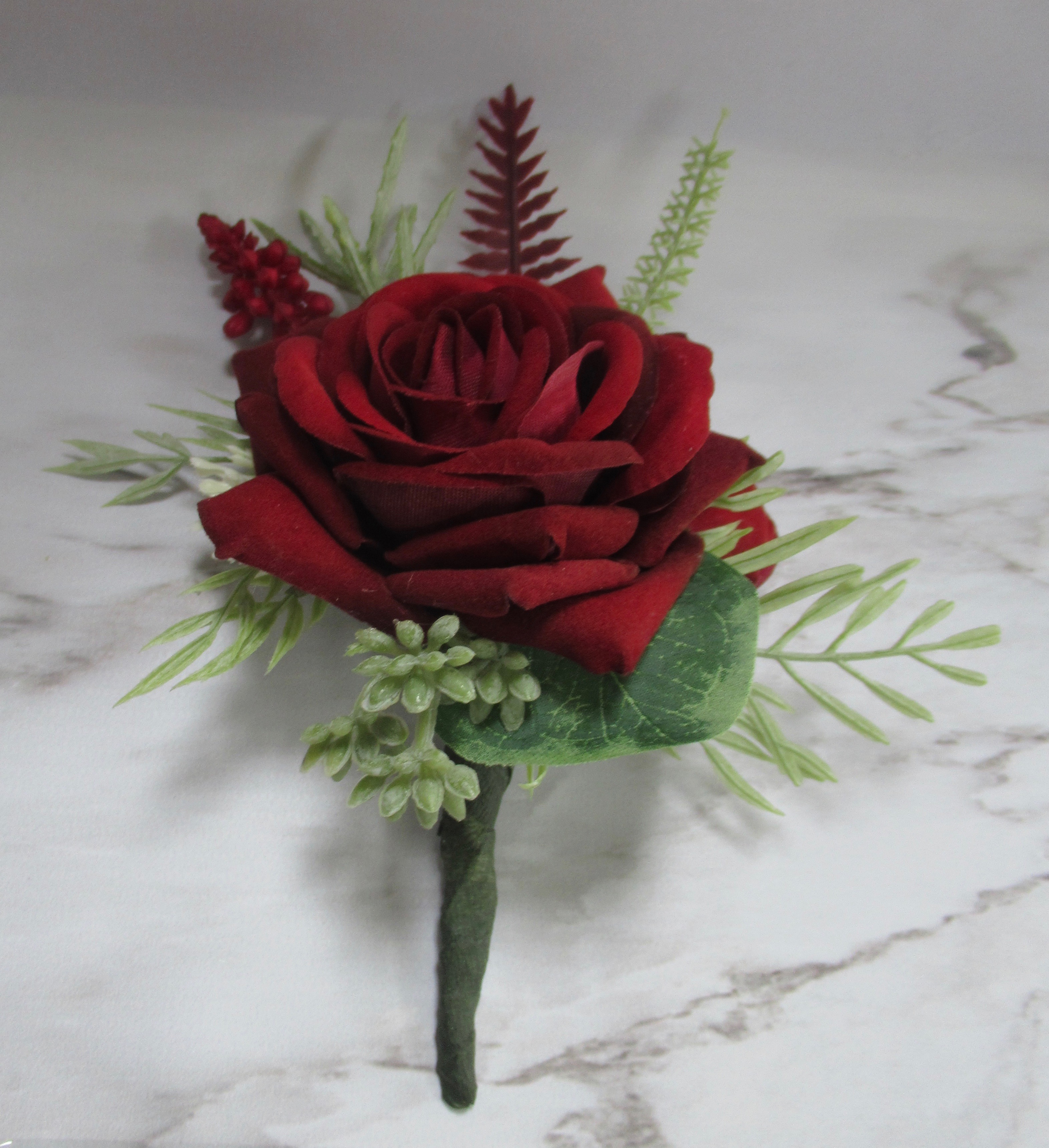 Artificial Buttonholes | Silk Buttonholes For Weddings | The Floral ...