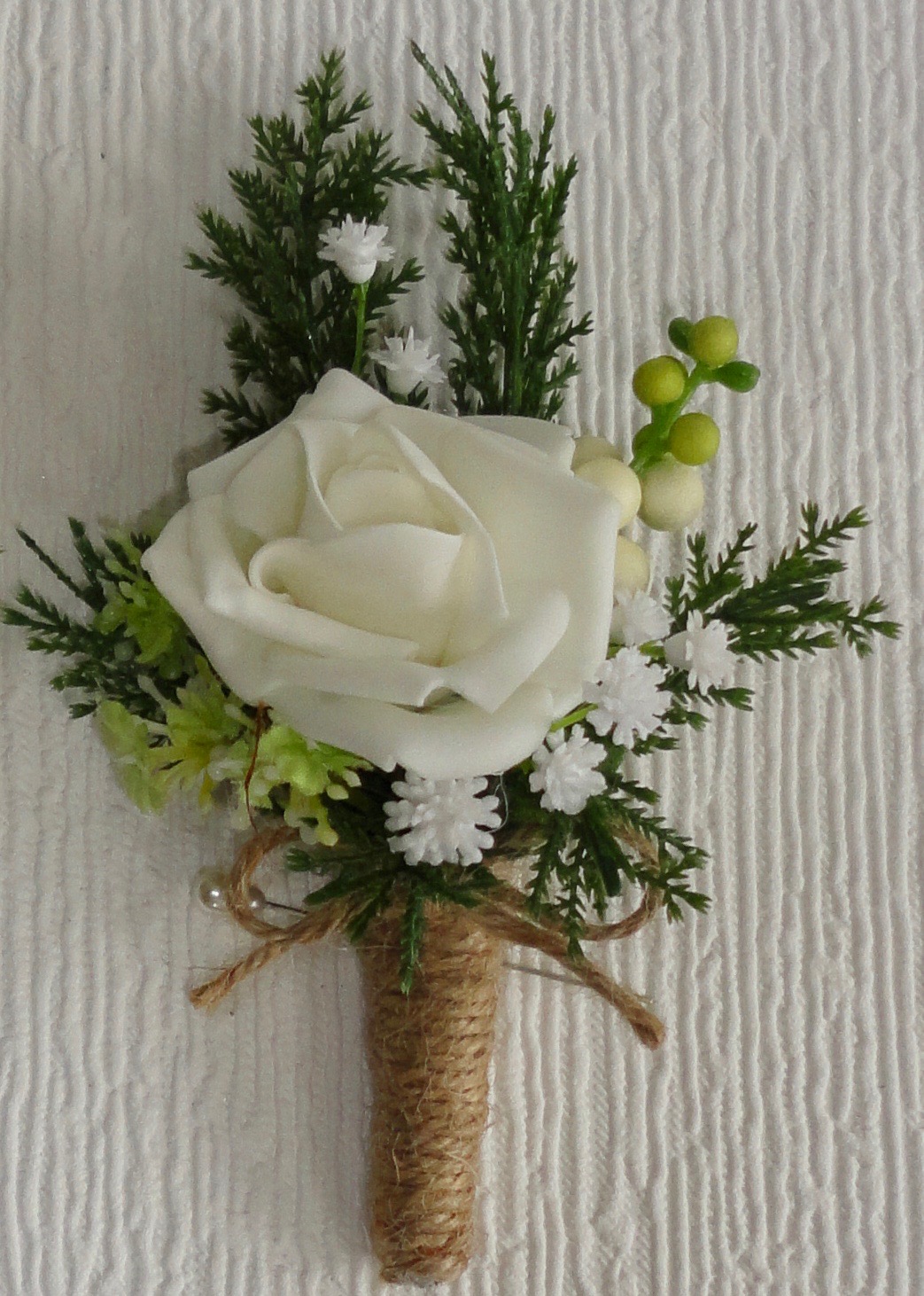 Silk Buttonholes | Buttonaires For Weddings | The Floral Touch UK