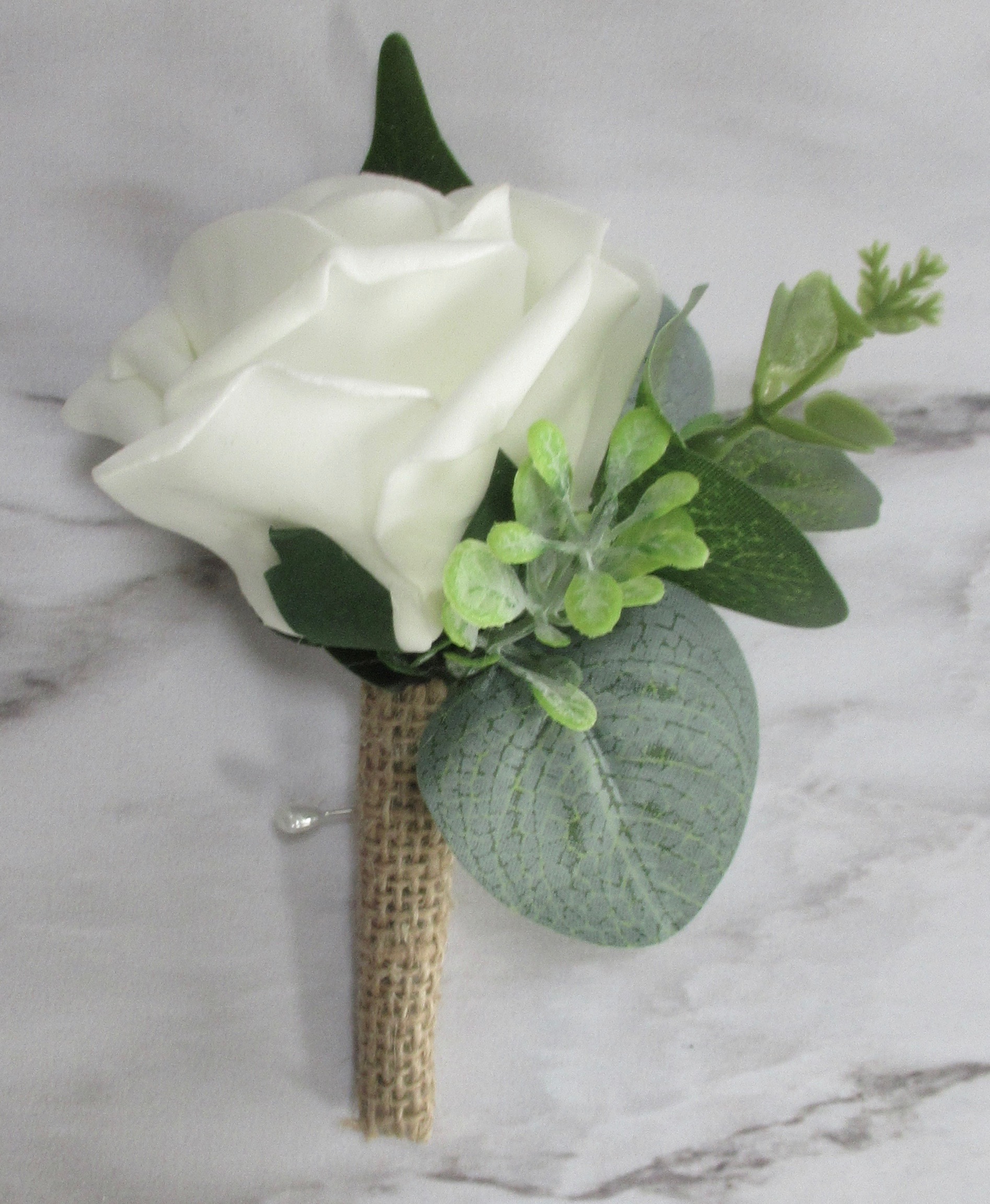 Silk Buttonholes | Buttonaires For Weddings | The Floral Touch UK