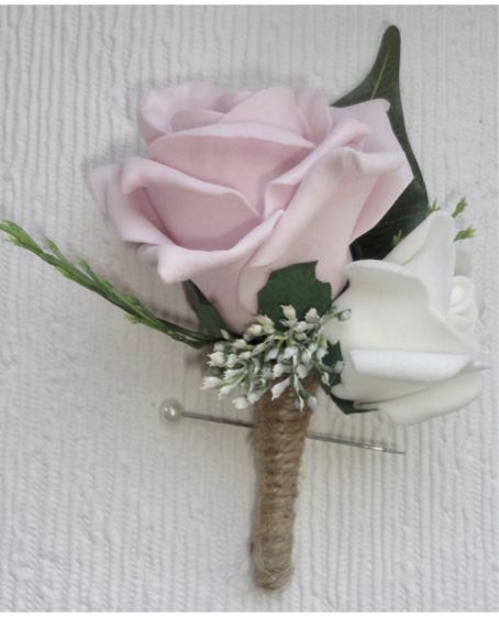 Silk Buttonholes | Buttonaires For Weddings | The Floral Touch UK