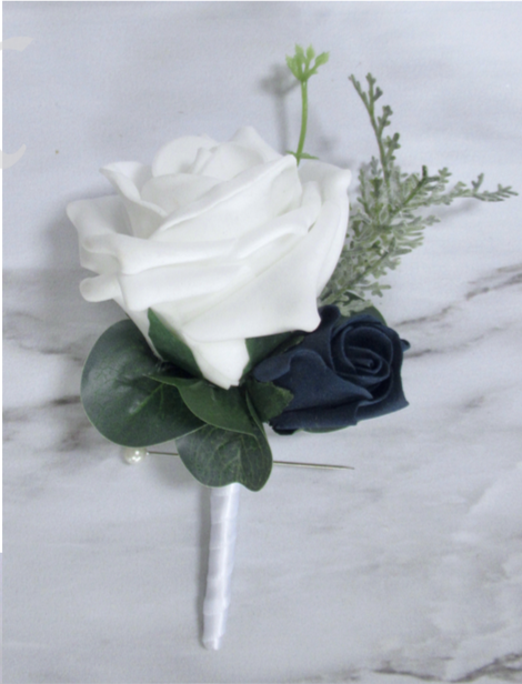 Artificial Buttonholes | Silk Buttonholes For Weddings | The Floral ...
