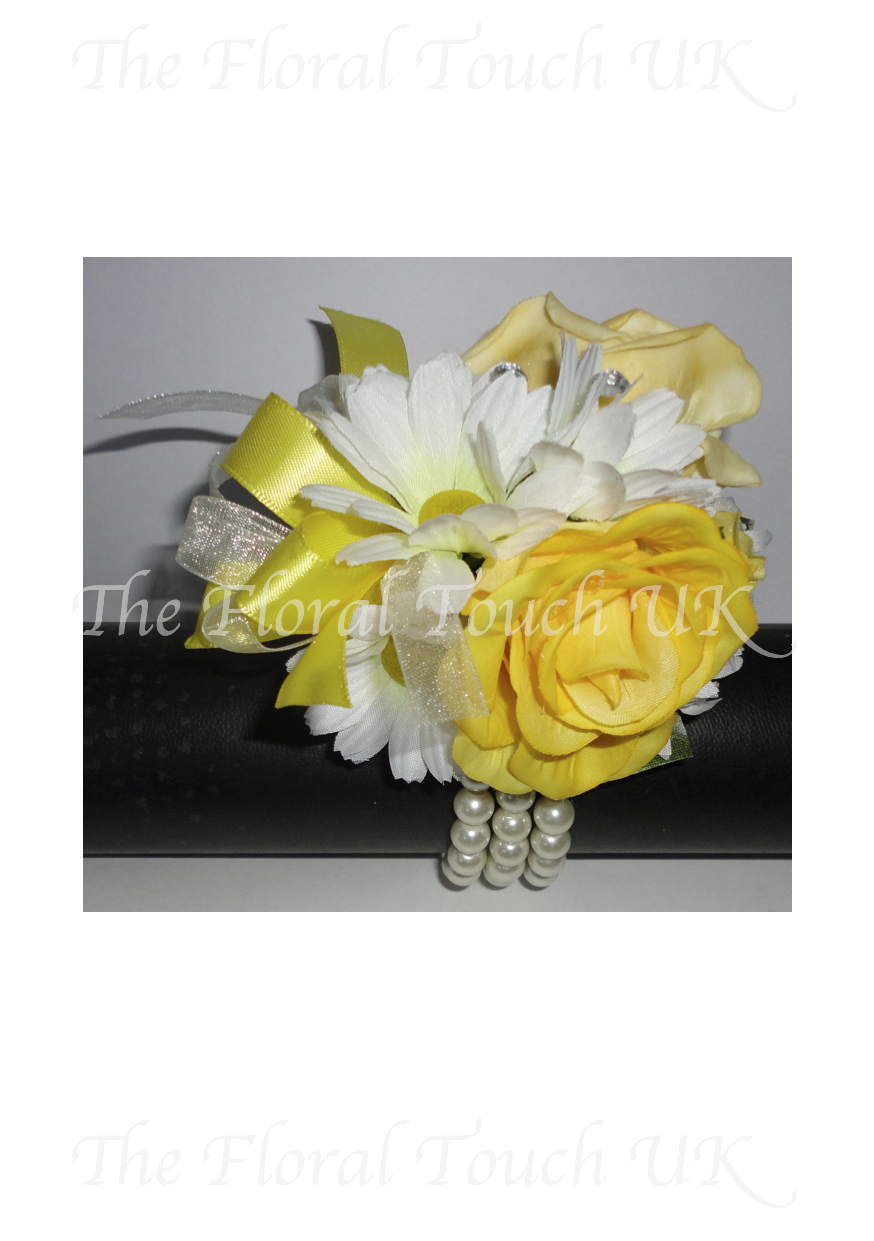 Yellow Prom Corsage